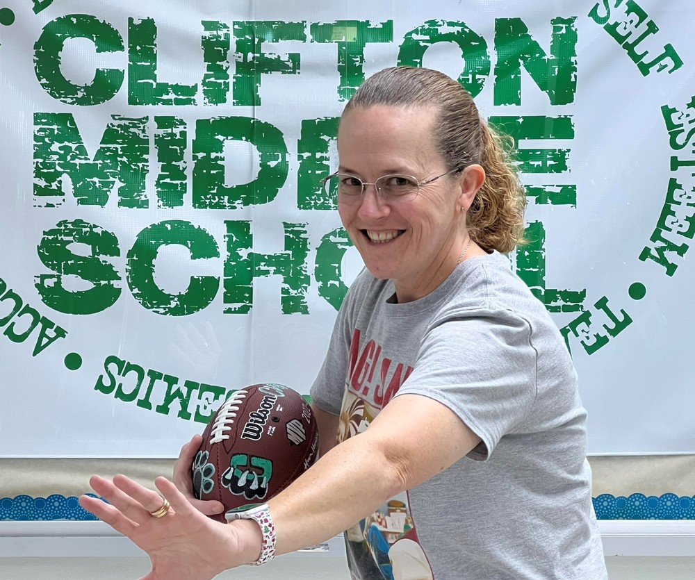 December Carrying the Ball | Clifton Middle School