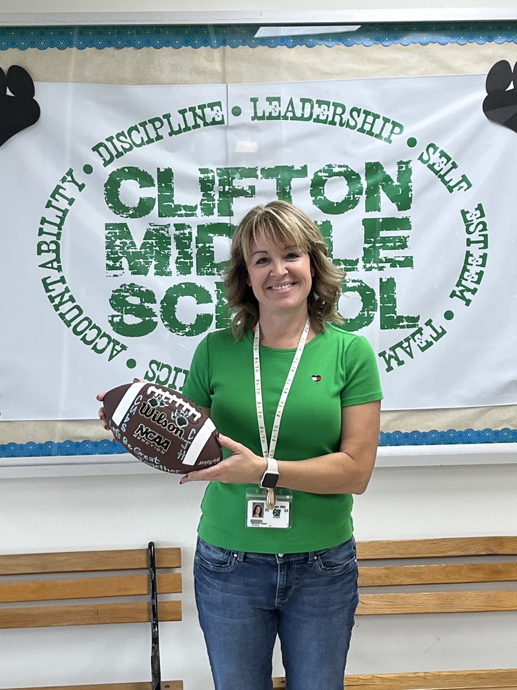 September Carrying the Ball | Clifton Middle School