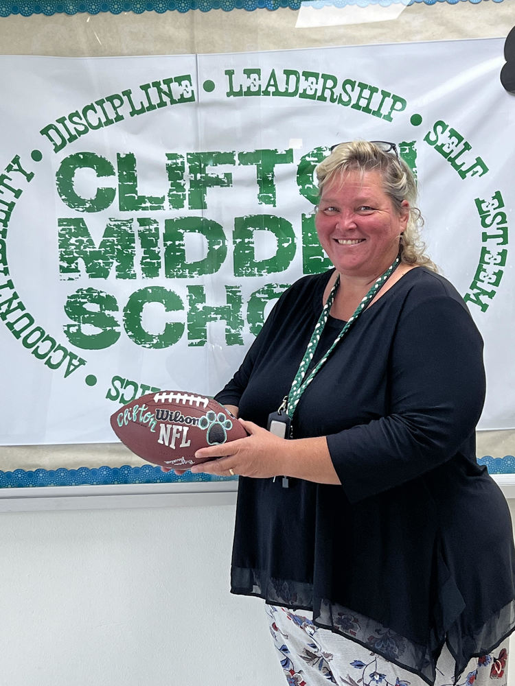 September "Carrying the Ball" | Clifton Middle School