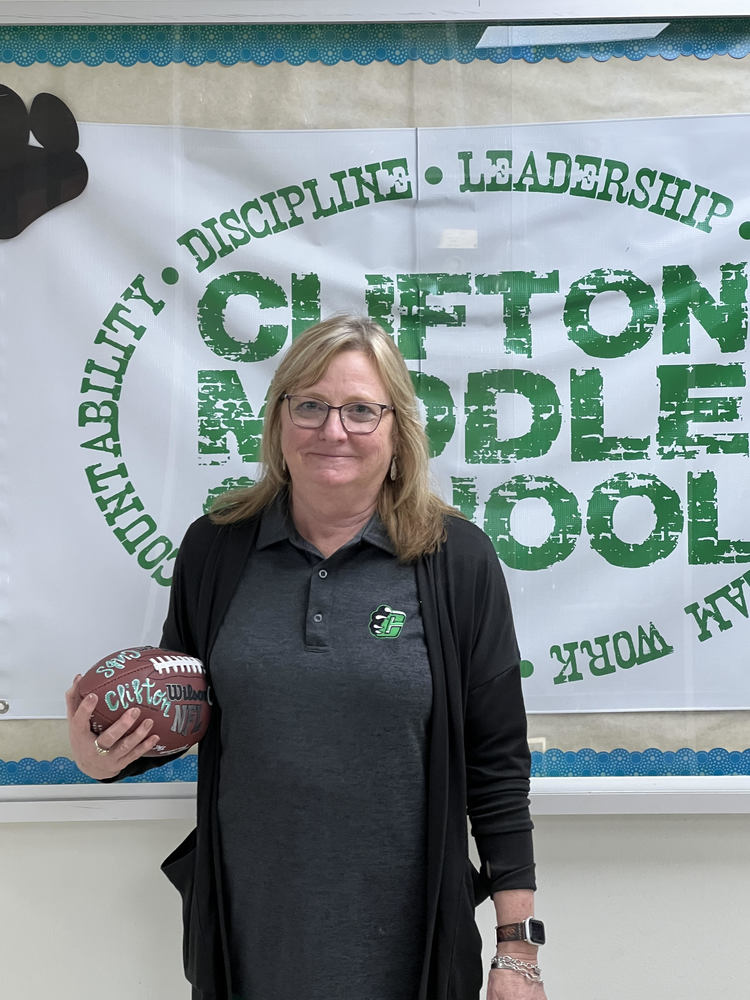 February Carrying the Ball | Clifton Middle School
